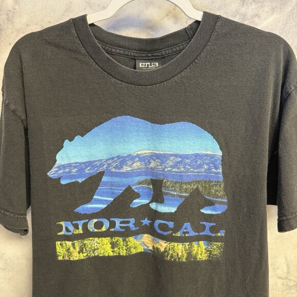 NHS | Shirts | Vintage Nor Cal California Bear T Shirt Mens L 25x27 Nhs ...